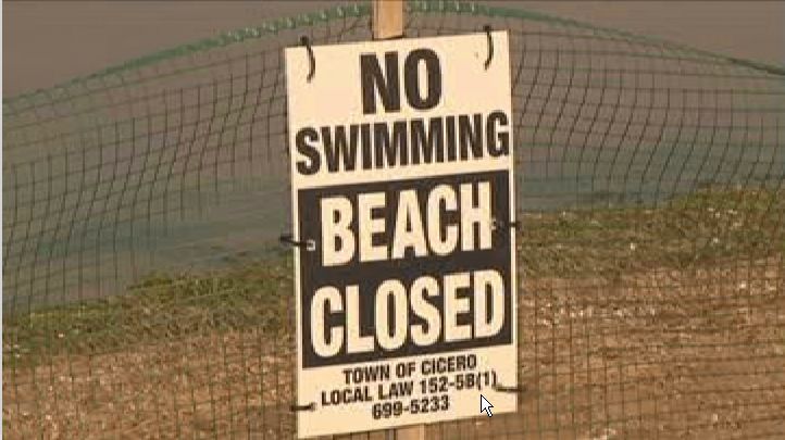 Many Disappointed William's Beach in Cicero is Closed for the Summer