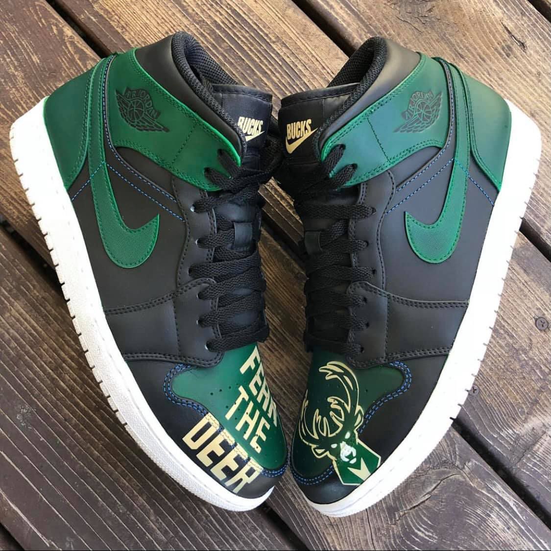 Meet the Milwaukee Bucks’ unofficial sneaker artist