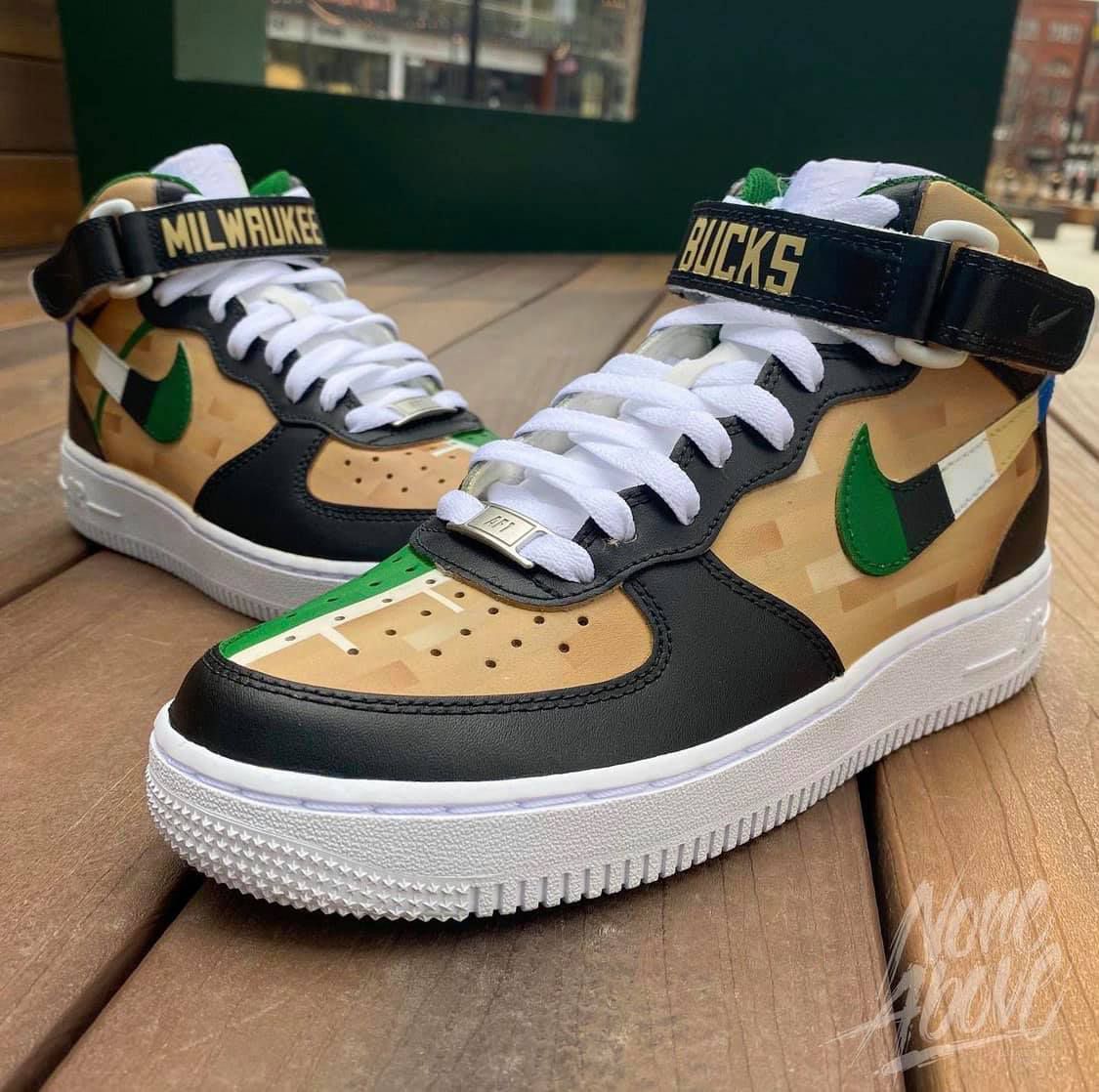 Meet the Milwaukee Bucks’ unofficial sneaker artist