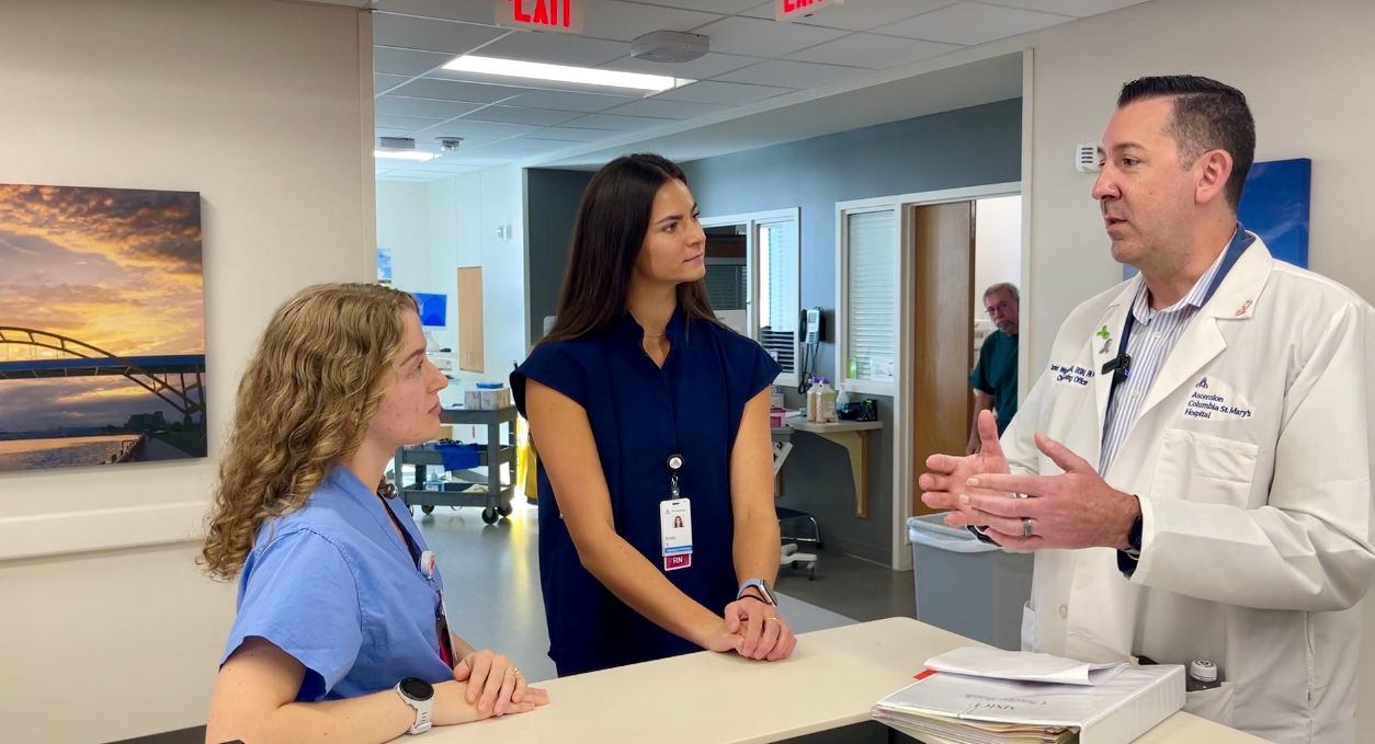 Milwaukee nurse wants to be solution for nursing shortage