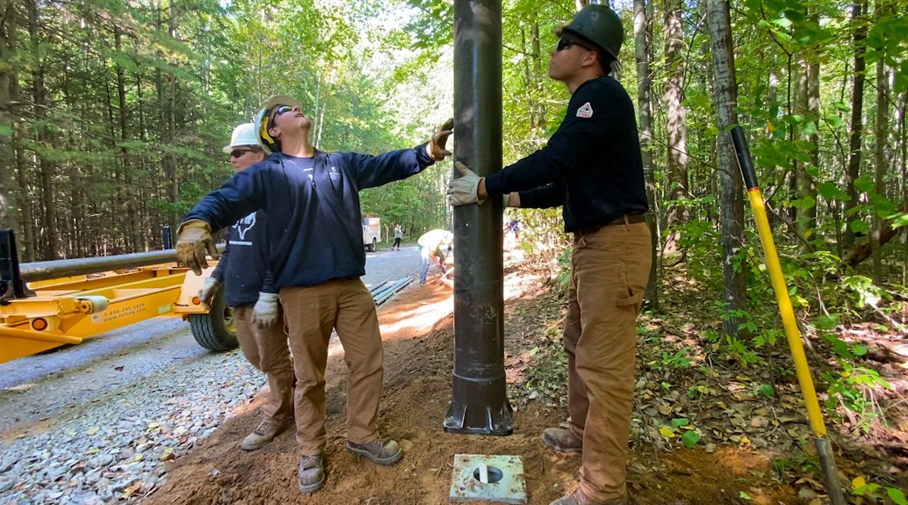 NWTC Students Get Hands-On Experience at Campground