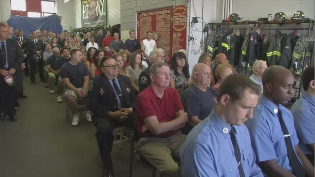 Red Hook Firehouse Honors 5 of Their Firefighters Who Died on 9/11 ...