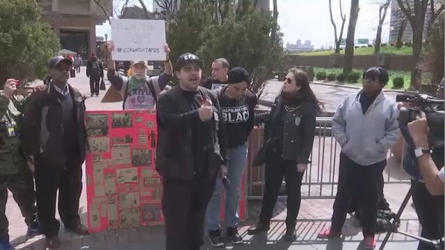 Activist Says He Has Recording of NYPD Officers Cheering After ...