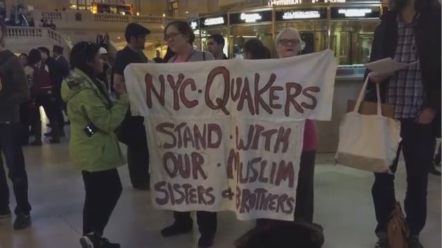 In Response to Hate Crimes, Advocacy Group Holds Silent Protest at ...