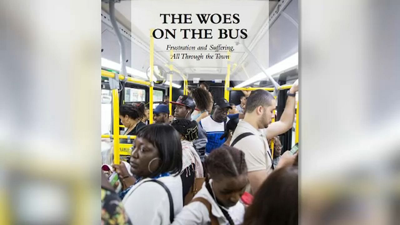 Straphangers use short stories to vent their anger at MTA buses