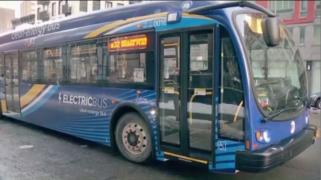 MTA rolls out its first fully electric buses