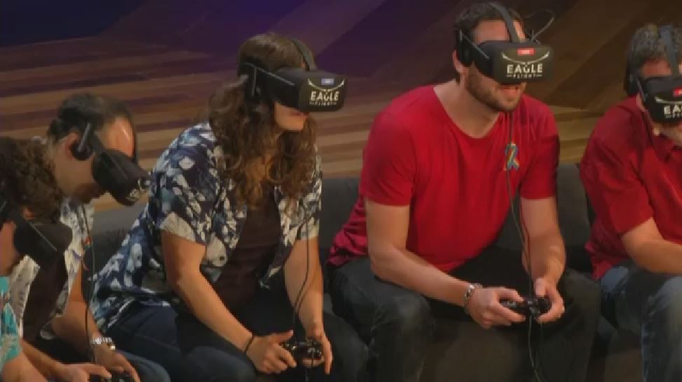 Virtual Reality Immerses Users in Video Game 'Experiences'