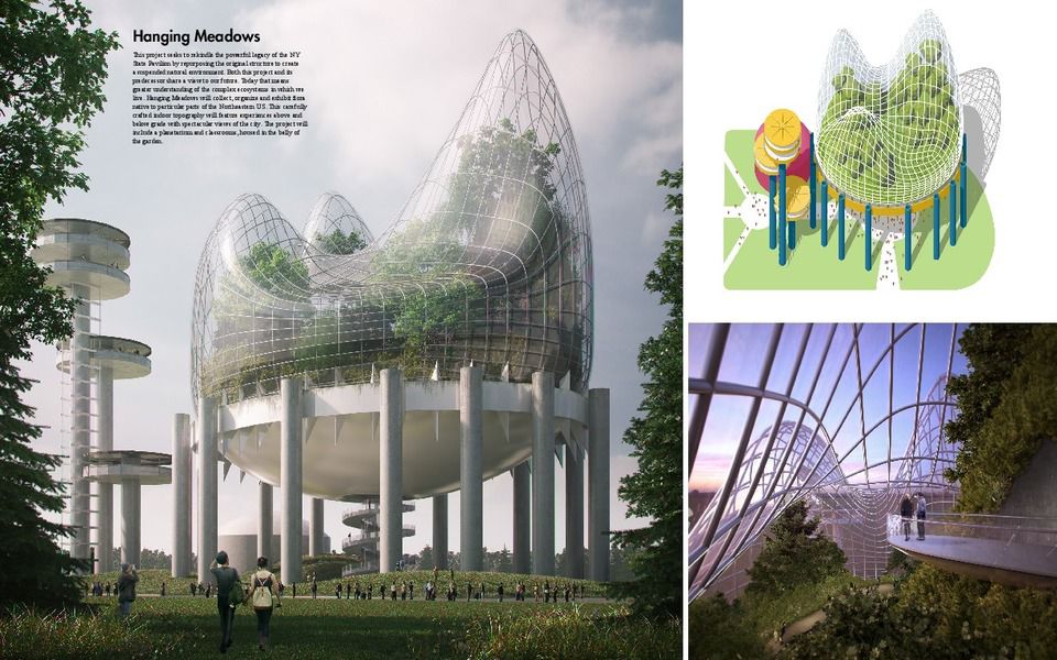 Submissions Revealed for New York State Pavilion Ideas Competition