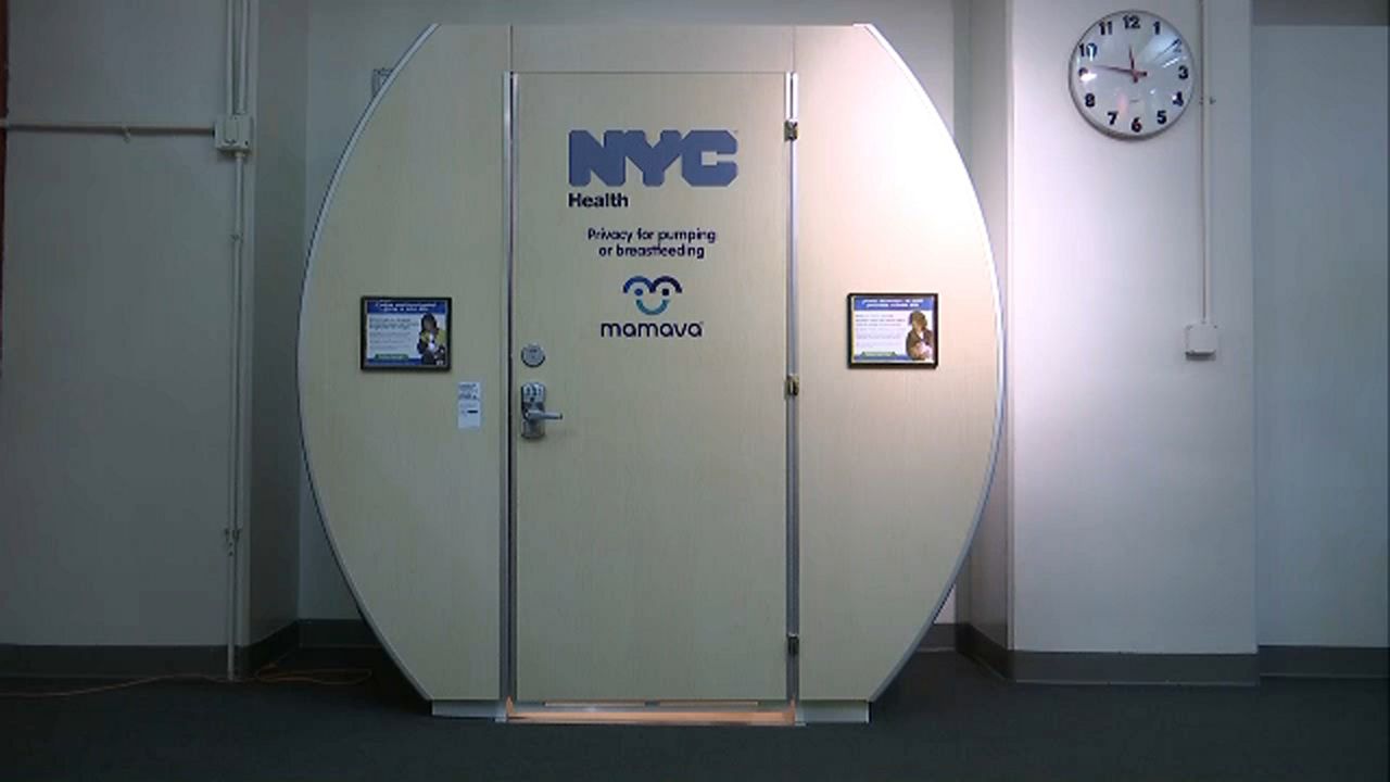 City creates 'lactation pods' for nursing moms