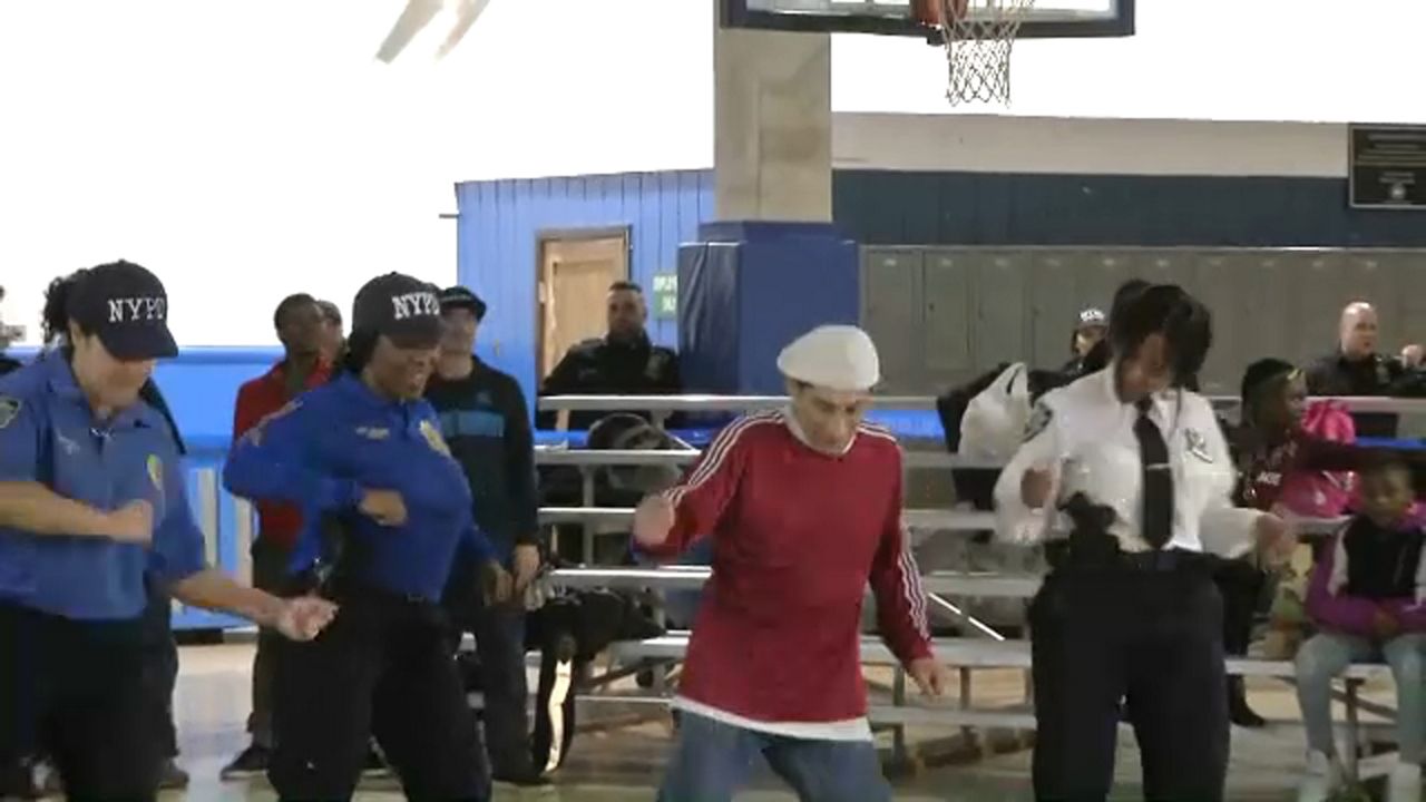 NYPD holds breakdance showcase in Queens