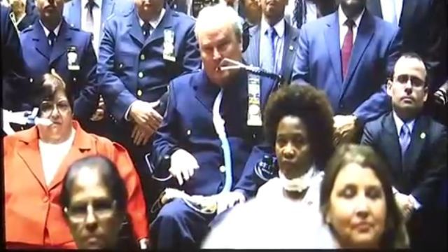 NYPD Honors Steven McDonald at Promotion Ceremony