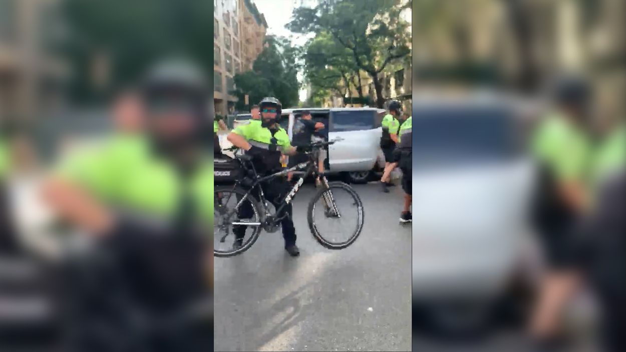 Video Shows Person Pulled Into Unmarked Warrants Squad Van