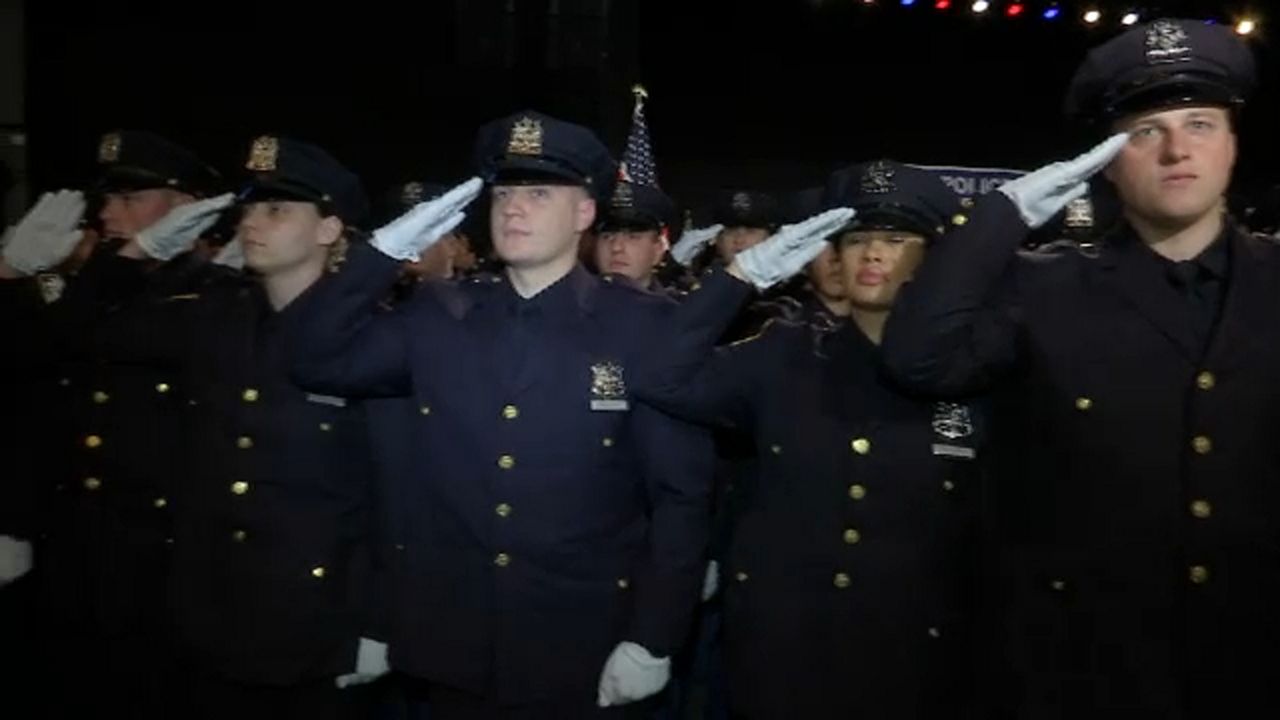 NYPD graduation ceremony honors latest class of officers