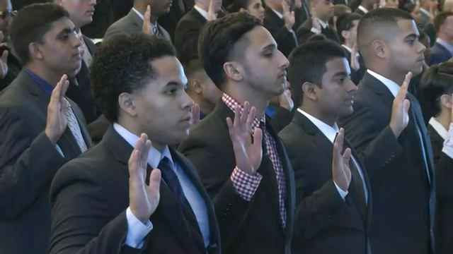 Latest Batch of NYPD Recruits Sworn In
