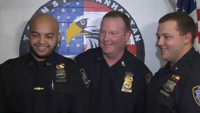 NYPD officers save baby having seizure in subway