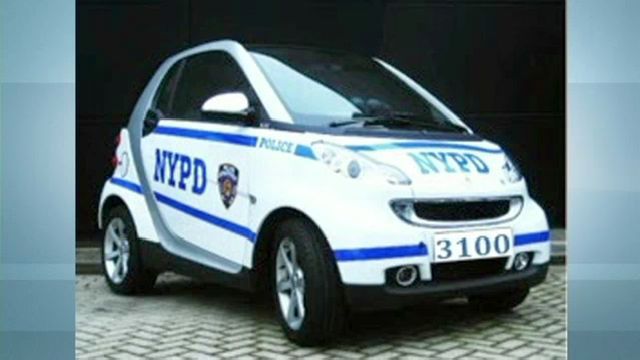 NYPD Rolls Out Tiny Smart Cars