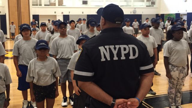 Youth Police Academy Connects City's Youngest Residents with NYPD Officers