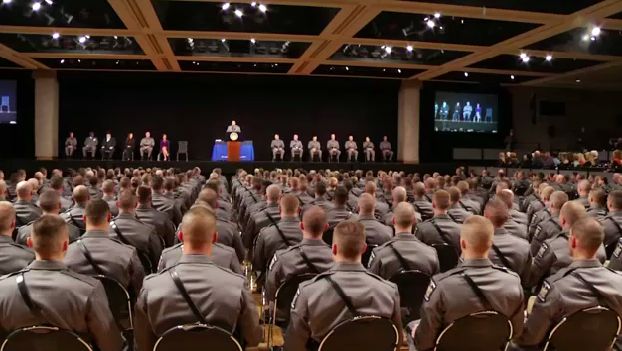226 Men, Women Graduate from State Police Academy in Albany