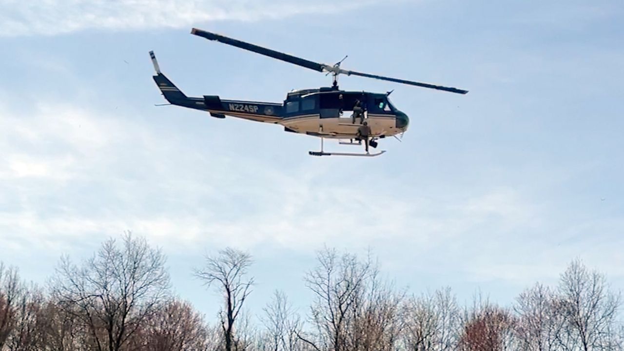 How the state police patrols through the air