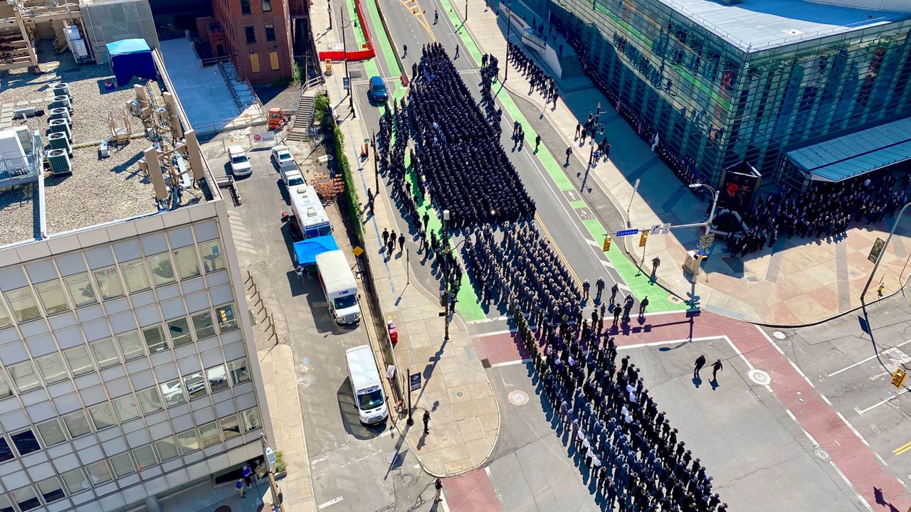 Road closures to Monday for fallen RPD officer's funeral