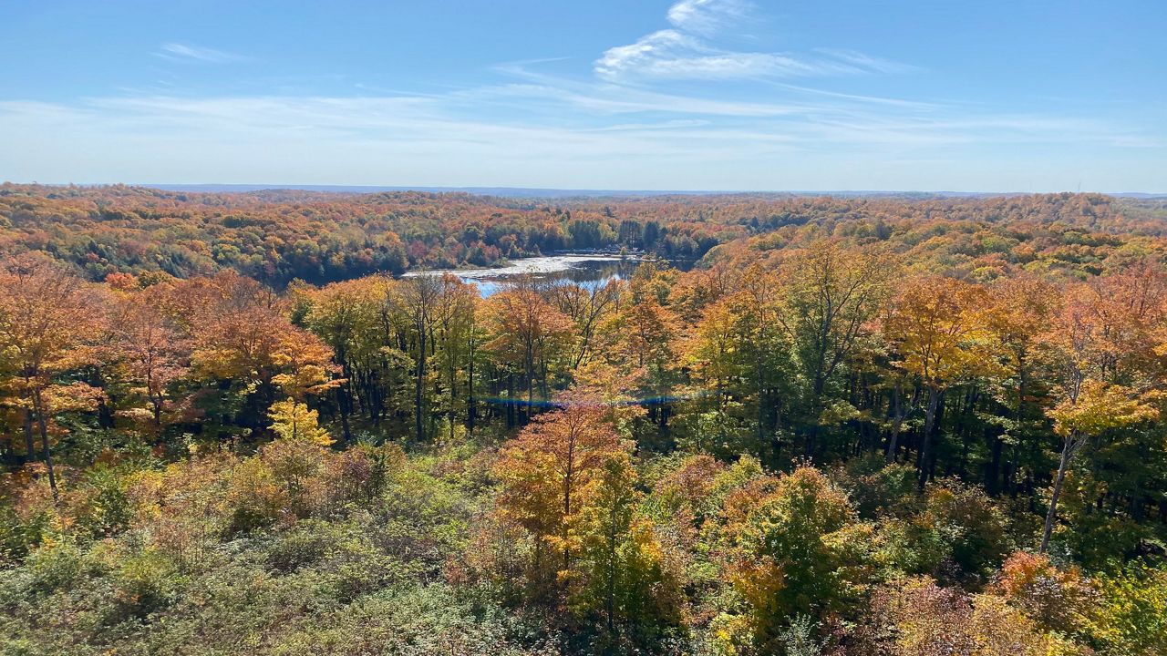 Fall color finds: Timms Hill takes beauty to new heights