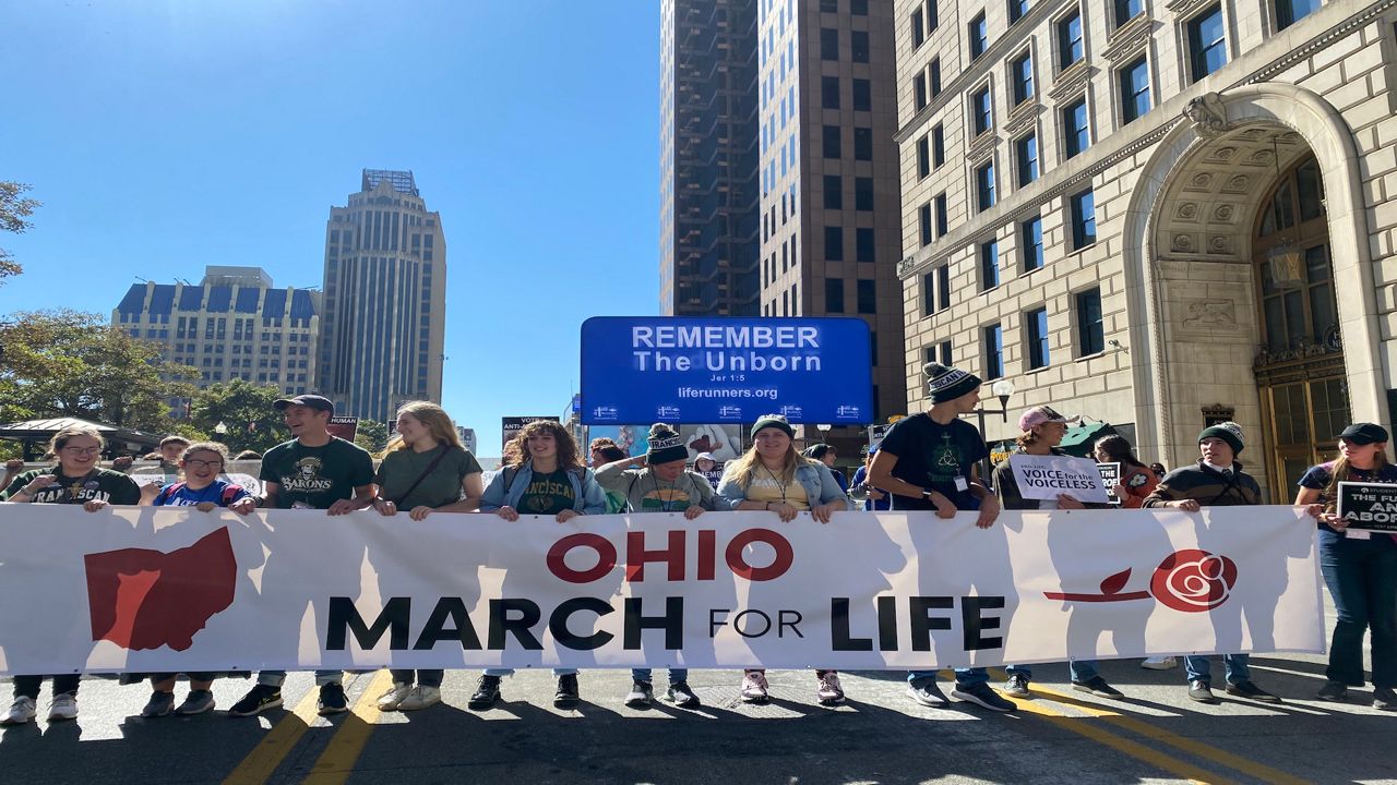 Activists host Ohio's first 'March for Life' rally