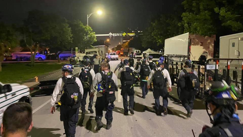 Ohio Task Force 1 assists at Florida condo collapse site