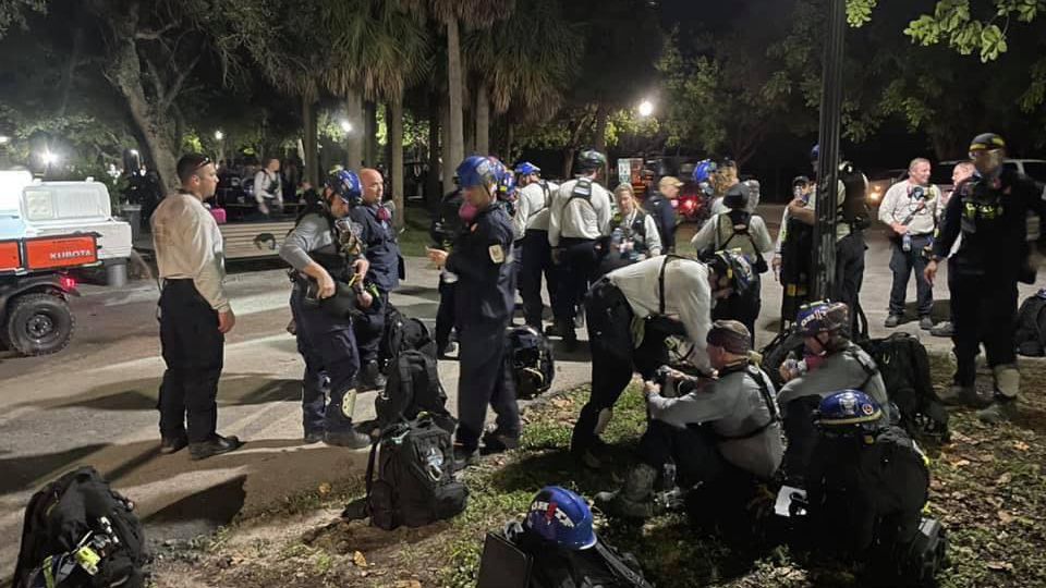 Ohio Task Force 1 assists at Florida condo collapse site