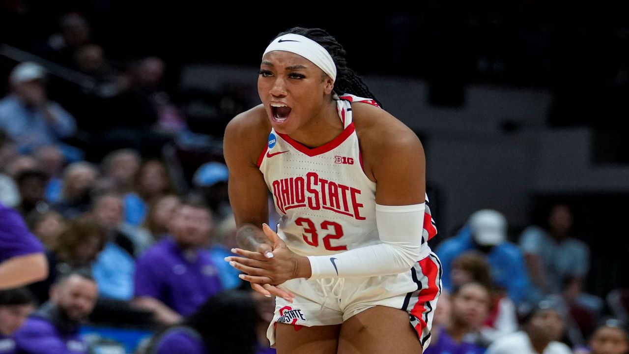 Ohio St beats James Madison 80-66 in March Madness 1st round