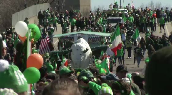 Old First Ward Celebrates St. Patrick's Day With Annual Parade