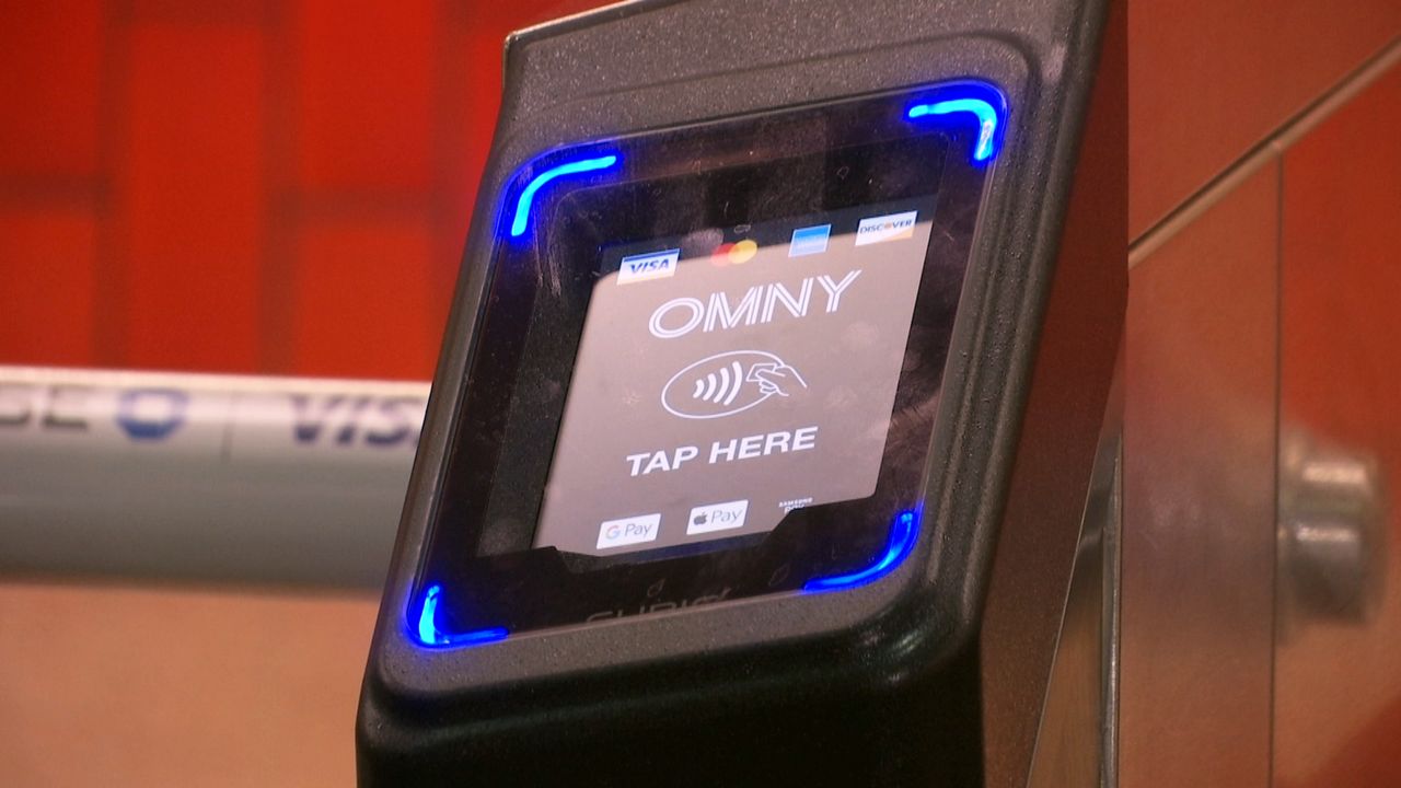 OMNY subway payment records 100 million taps