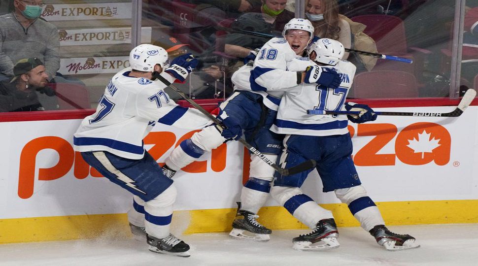 tampa bay lightning, montreal canadiens, corey perry, ondrej palat