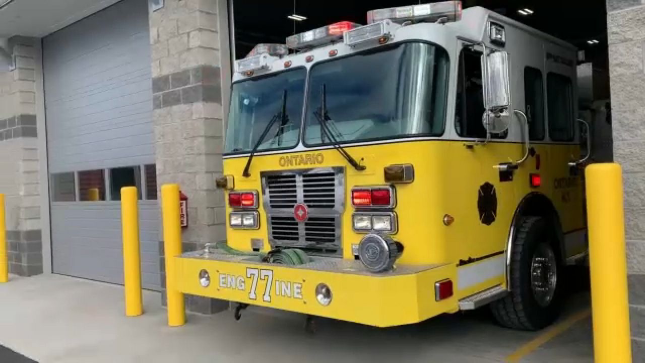 Ontario Fire Company has a new fire station on Lakeside Road