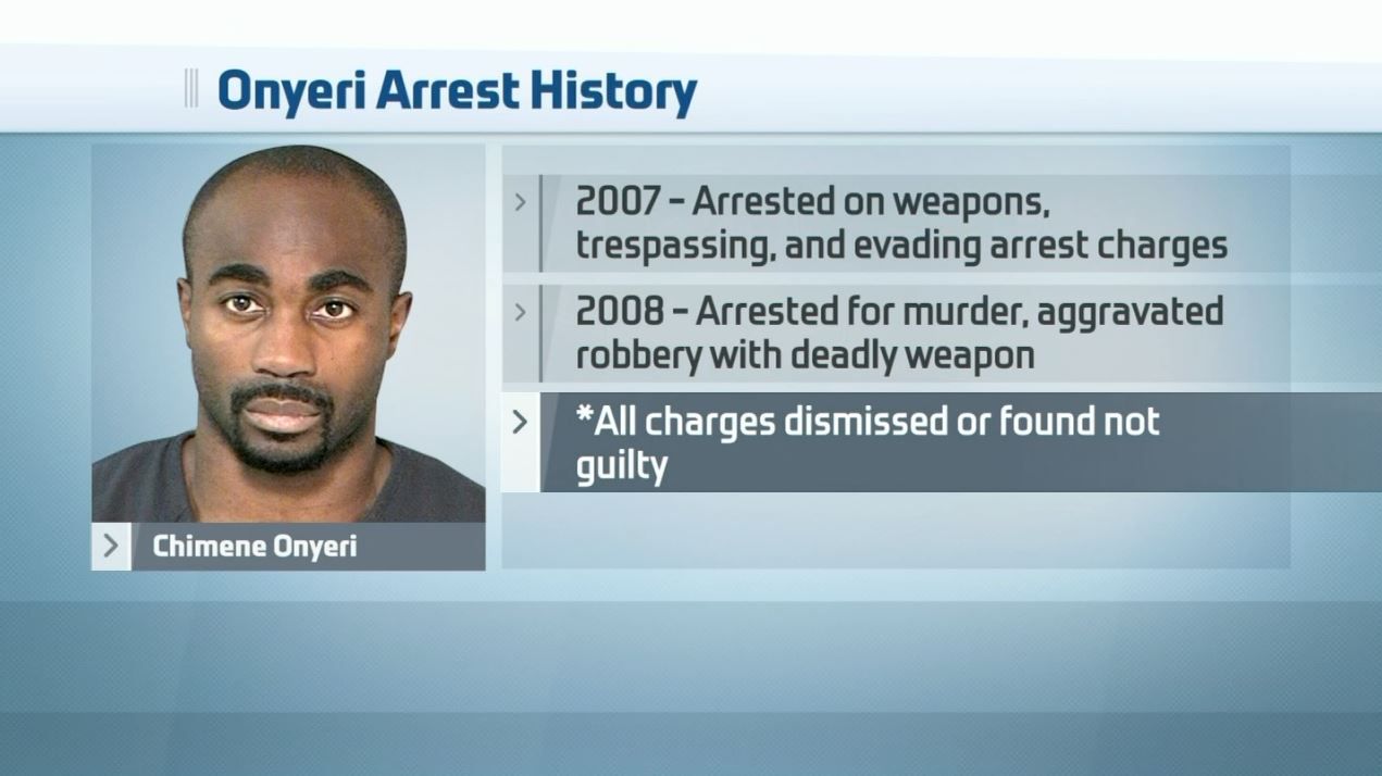 Chimene Onyeri's Criminal History