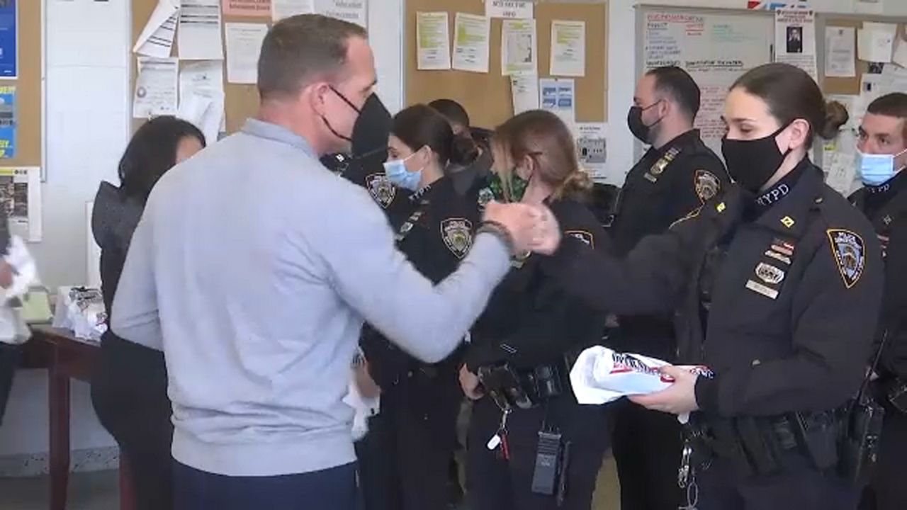 Staten Island Police Officers Receive Tokens of Appreciation