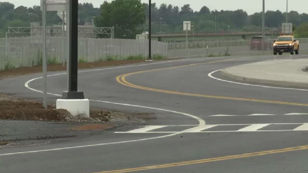 Orange Lot exit ramp opens in time for busy August