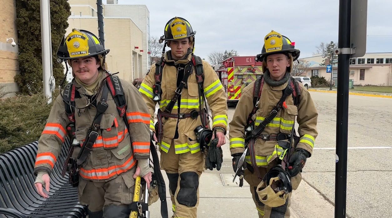 Interns live and learn alongside firefighters and EMTs