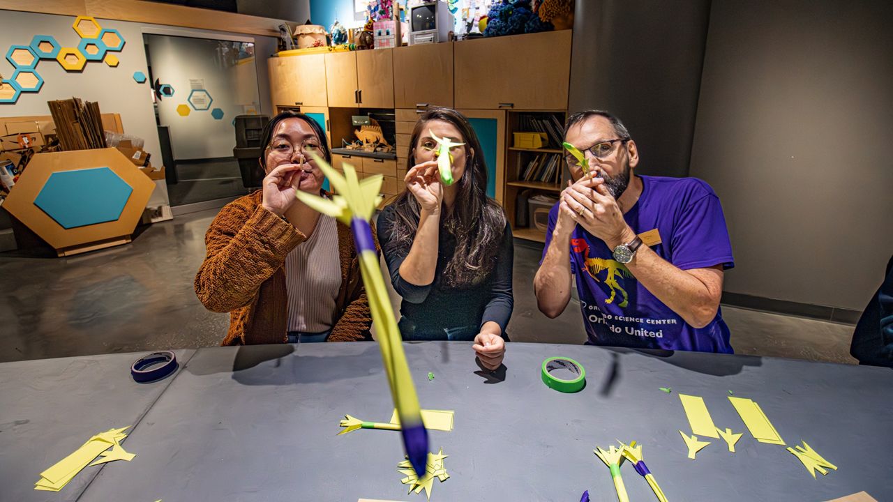 Orlando Science Center out to set paper rocket launch record