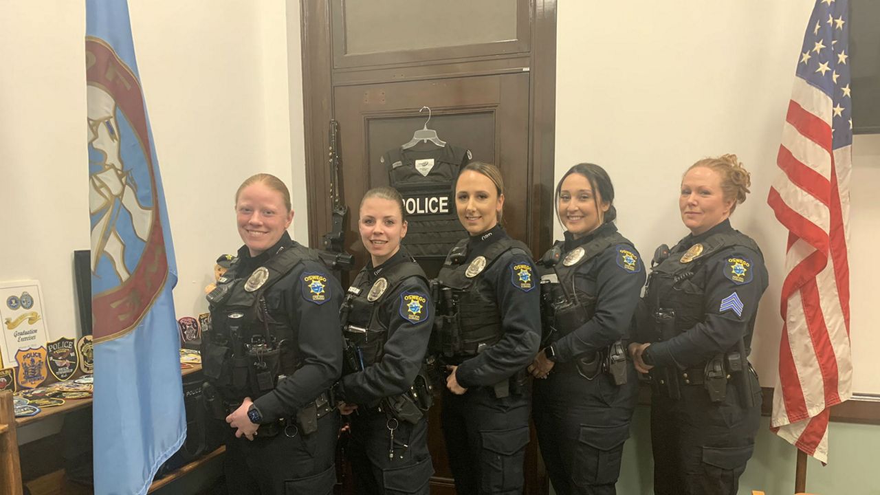 Only Five Women Police Officers Patrol Oswego Together