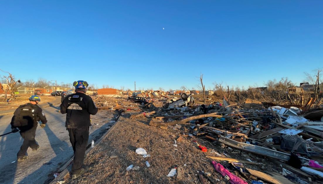 Ohio Task Force 1 continues rescue efforts in Kentucky