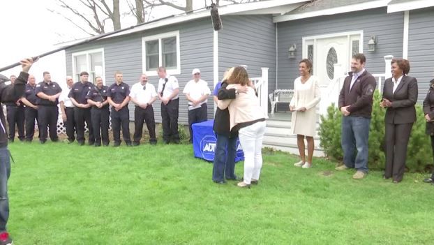 Owasco Fire Victim Reunites with Emergency Dispatcher