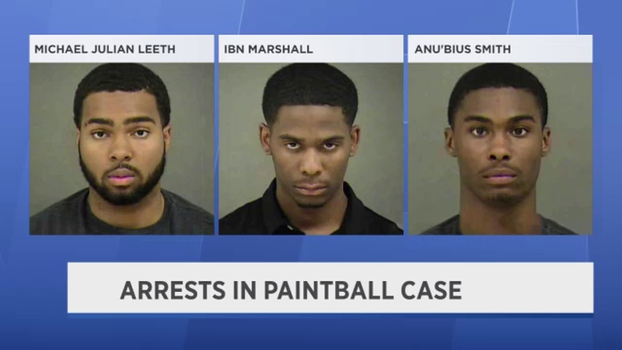 Police arrest teens after several paintball attacks