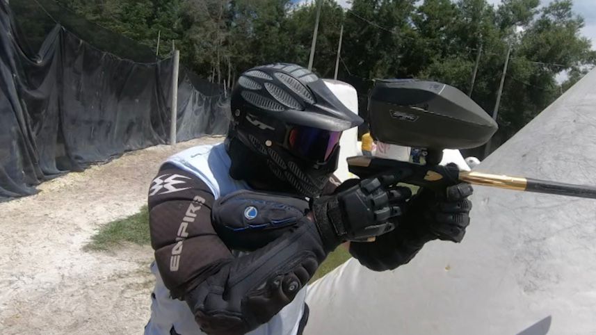 Marc "Pops" Letzkus discovers his paintball talent