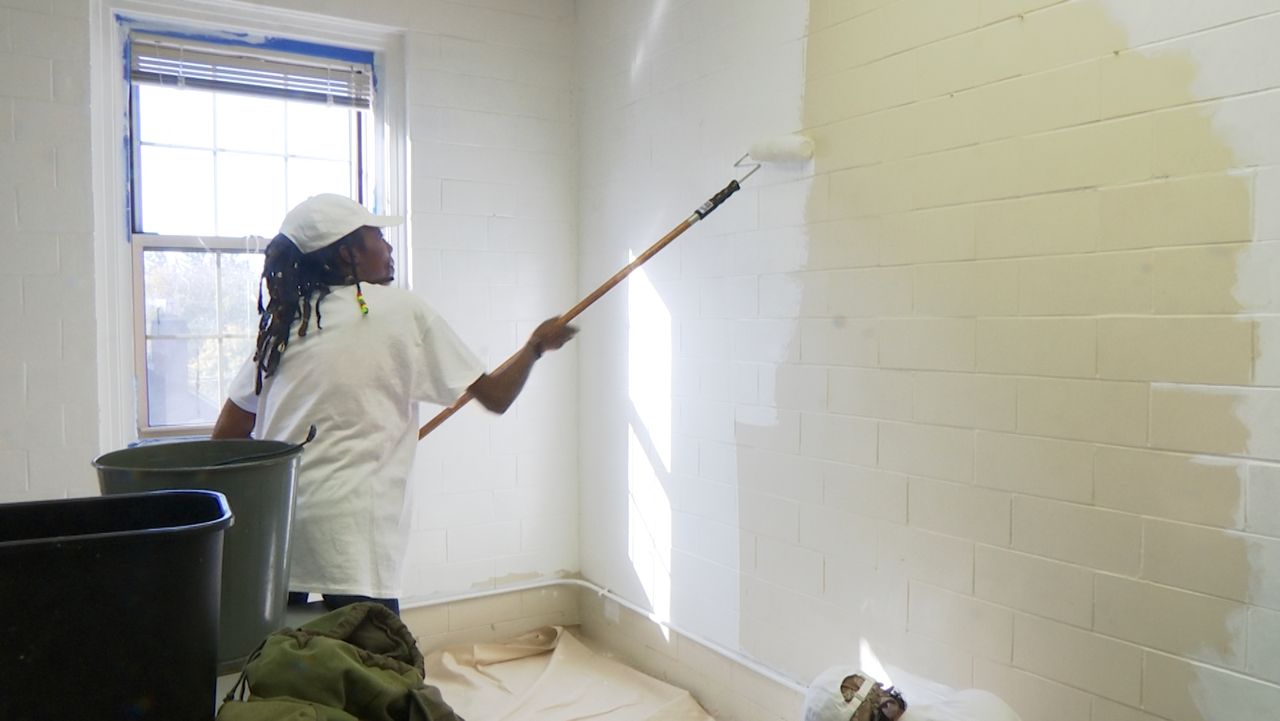 Public housing residents hope to paint a new career path