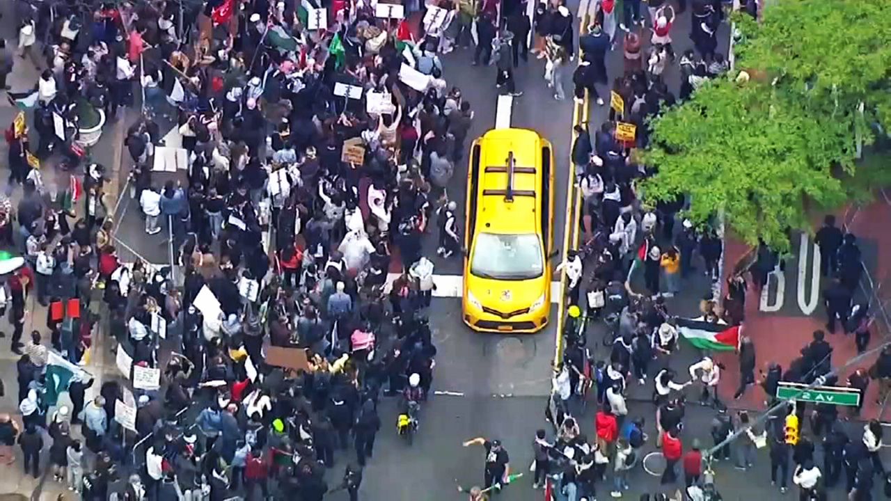 Israel, Hamas conflict sparks protest in the city