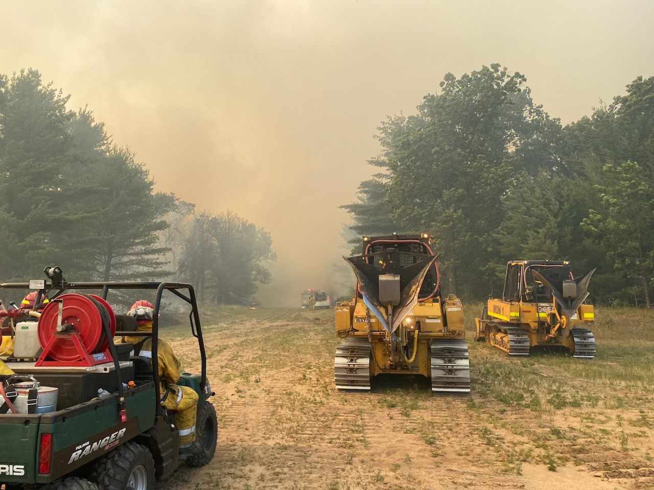 Waushara County wildfire now 100% contained