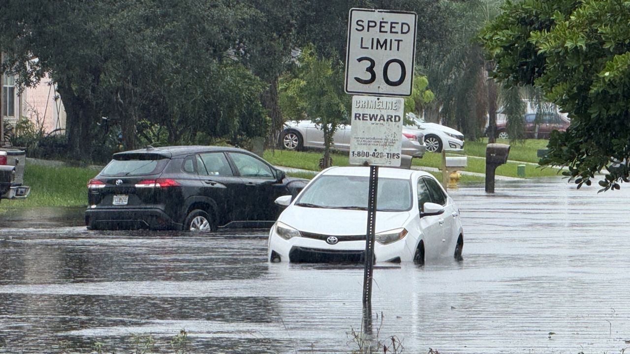 Persistent rain brings floodwaters to Volusia and Brevard
