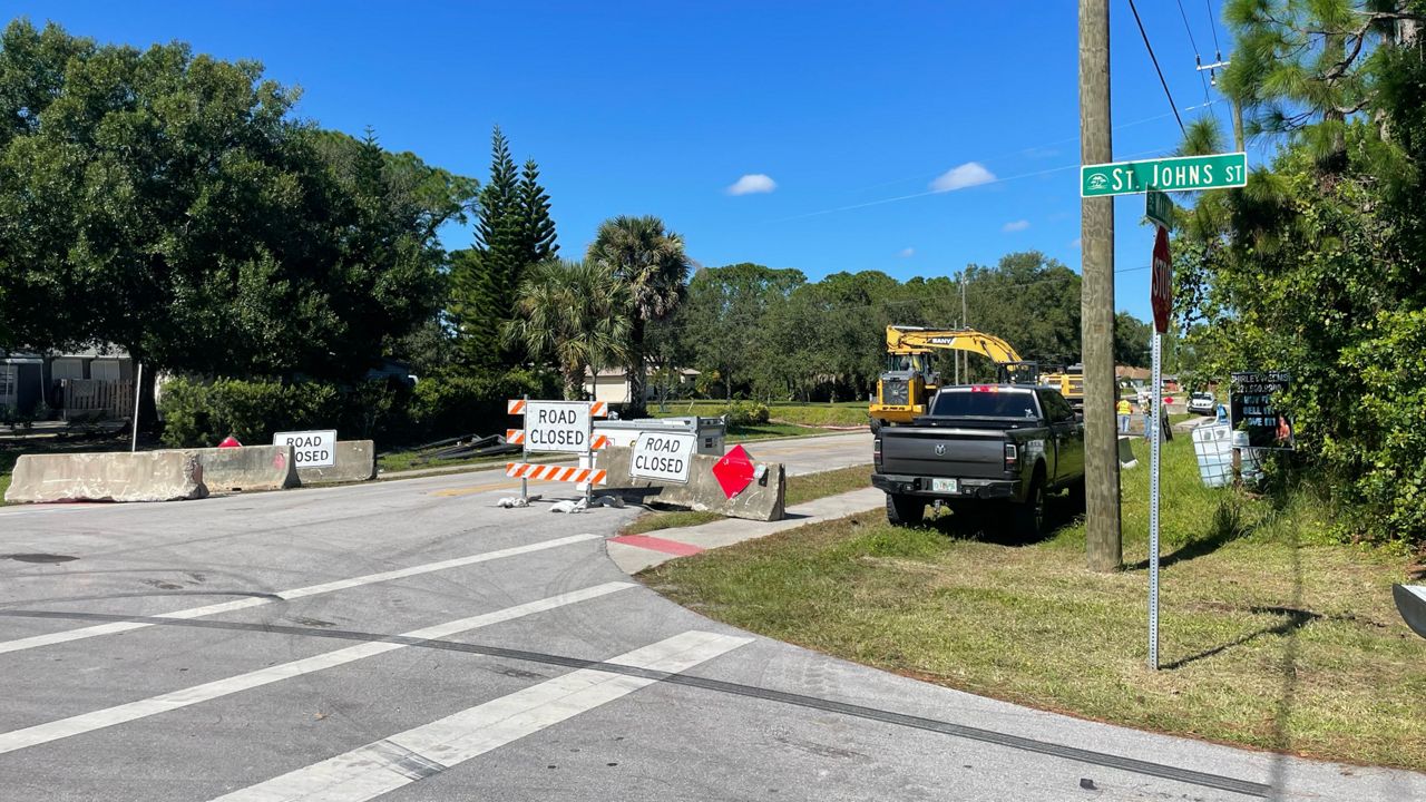 Work underway to repair washed-out Palm Bay streets
