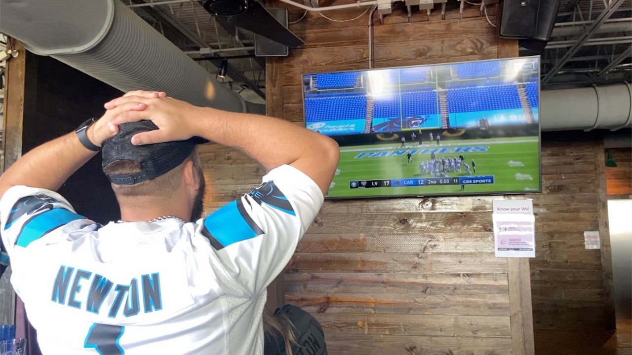 Panthers Fans Celebrate First Game of the Season