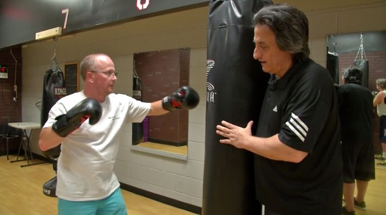 Boxing Class Helps People Fighting Parkinson's